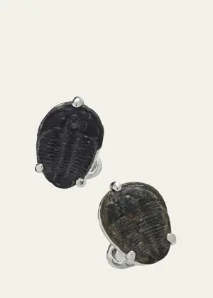 JAN LESLIE Delta Trilobite Cufflinks