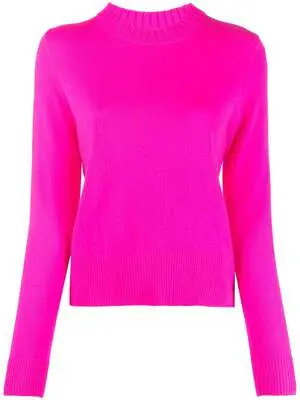 Chinti & Parker Cropped Jumper - Pink