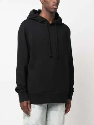 JW Anderson Logo-embroidered Cotton Hoodie