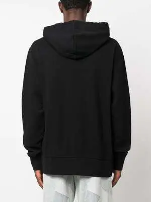 JW Anderson Logo-embroidered Cotton Hoodie