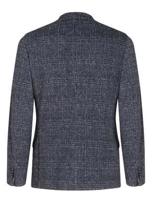 Etro Checked Single-breasted Blazer