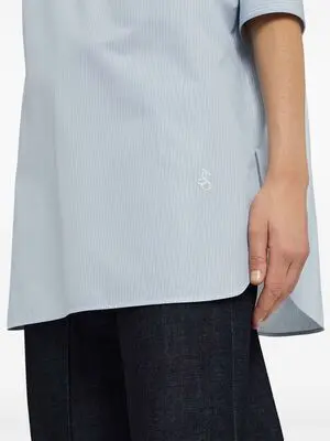 JIL SANDER Striped Cotton Shirt