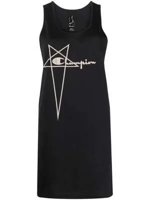 Rick Owens Scoop Neck Day Dresses