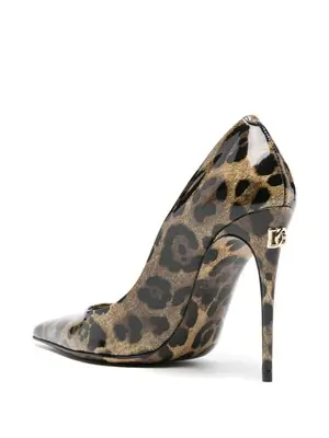 Dolce & Gabbana X Kim 110mm Leopard-print Pumps