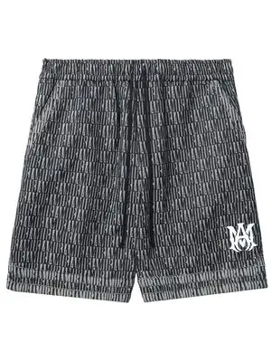 Amiri Monogram Shorts For Men