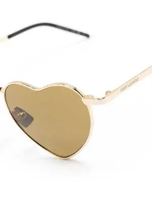 Saint Laurent Loulou Heart-frame Sunglasses