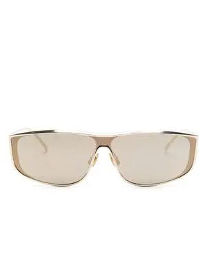 Saint Laurent Luna Pilot Sunglasses - Gold