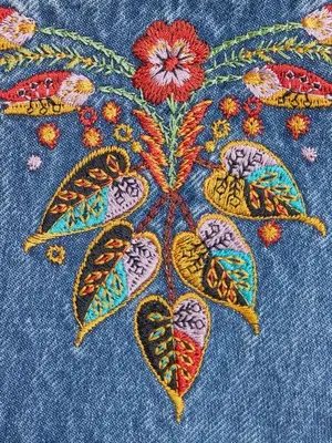 Etro Floral-embroidered Flared Jeans