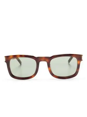 Saint Laurent Sl 581 Sunglasses - Brown