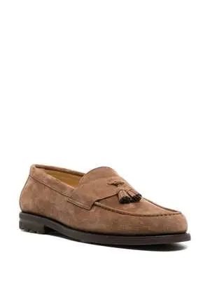 Brunello Cucinelli Tassel-detail Suede Loafers