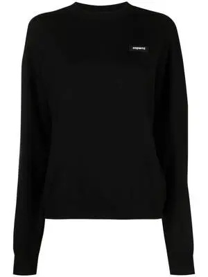Coperni Logo-print Long-sleeve Jumper