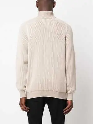 Sease Roll-neck Cashmere Jumper - Neutrals
