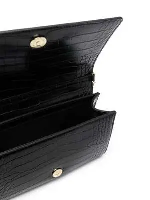 Moschino Crocodile-effect Crossbody Bag