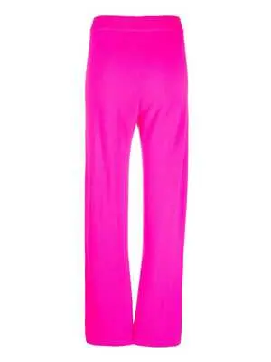 Chinti & Parker Fine-knit Wide-leg Track Pants