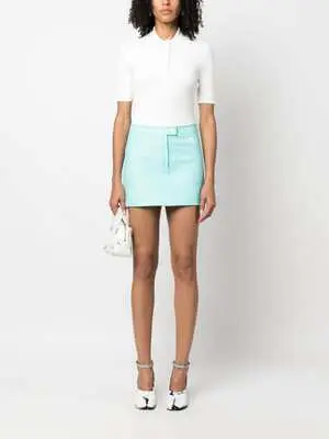 COURREGES Ribbed Knit Shirt