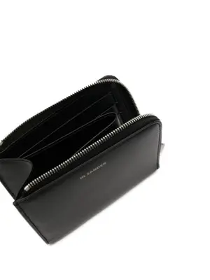 JIL SANDER Logo-print Leather Wallet