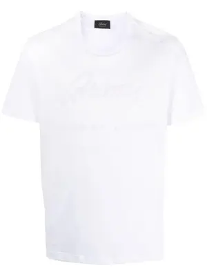 Brioni Logo T-shirts For Men