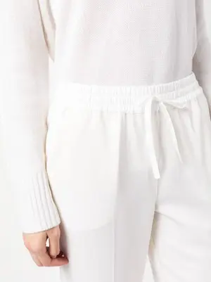 P.a.r.o.s.h Tapered Drawstring Trousers - Neutrals