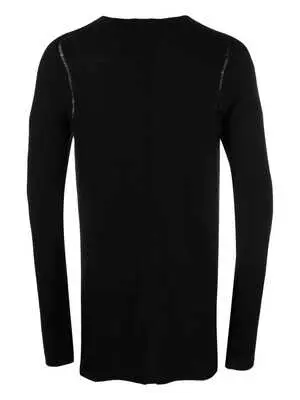 ISAAC SELLAM EXPERIENCE Distressed-detail Cashmere Jumper