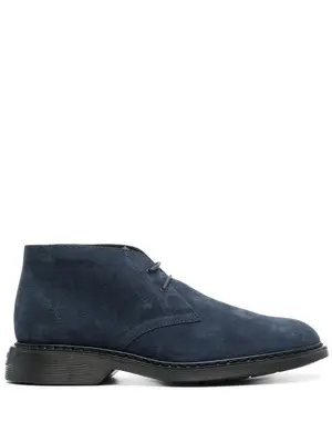 Hogan Suede Desert Boots - Blue