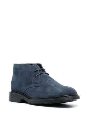 Hogan Suede Desert Boots - Blue