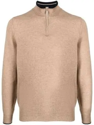 Fedeli Favonio Fine-knit Cashmere Jumper - Neutrals