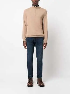 Fedeli Favonio Fine-knit Cashmere Jumper - Neutrals