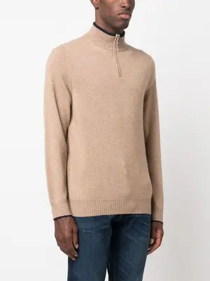 Fedeli Favonio Fine-knit Cashmere Jumper - Neutrals