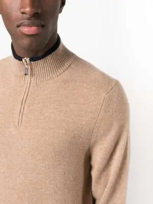 Fedeli Favonio Fine-knit Cashmere Jumper - Neutrals
