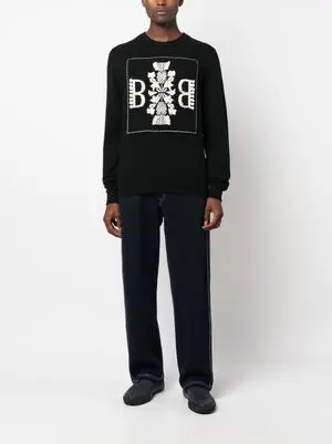 BARRIE 3d-knit Cashmere Jumper - Black