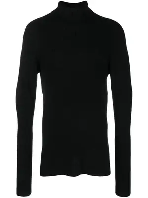 ISAAC SELLAM EXPERIENCE Ribbed-knit Cashmere Jumper