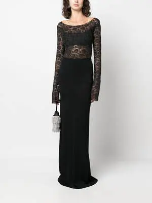 ROTATE BY BIRGER CHRISTENSEN Floral-lace Top