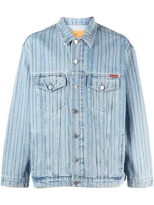 Martine Rose Striped Denim Jacket
