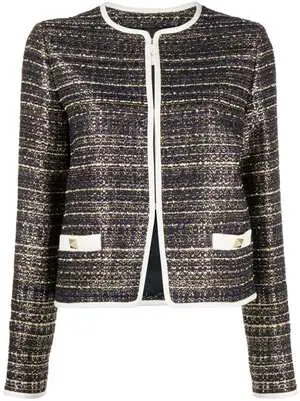 VALENTINO Valentino Garavani Tweed Party Long-Sleeve Jacket