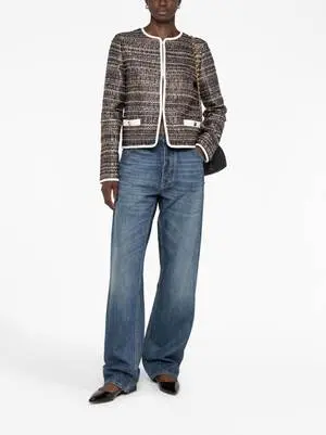 Valentino Garavani Tweed Party Long-sleeve Jacket