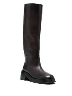 Marsèll 60mm Fondello Leather Knee-high Boots