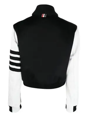 Thom Browne Varsity Panelled Bomber Jacket