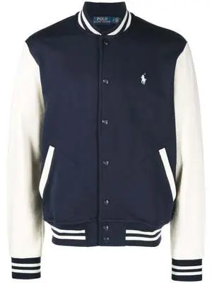 Ralph Lauren Polo Pony Cotton-blend Varsity Jacket