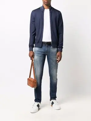 BARBA NAPOLI Zipped-up Cardigan