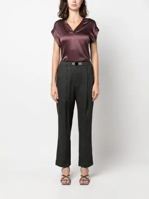 Brunello Cucinelli Pleated Straight-leg Trousers