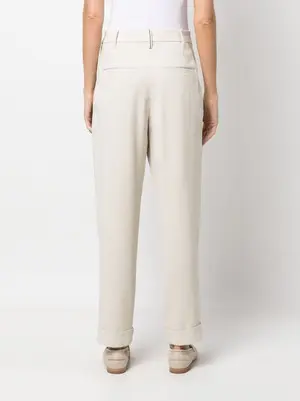 Brunello Cucinelli Tailored Straight-leg Trousers