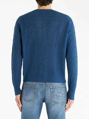 Etro Cable-knit Cashmere Jumper