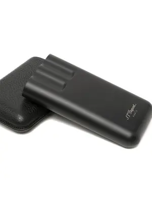S.t. Dupont Grained-leather Cigar Case