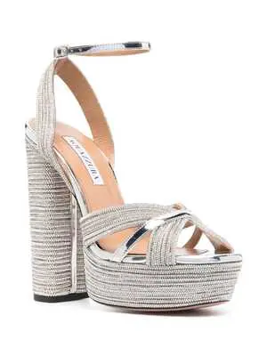 AQUAZZURA Ari 150mm Platform Sandals