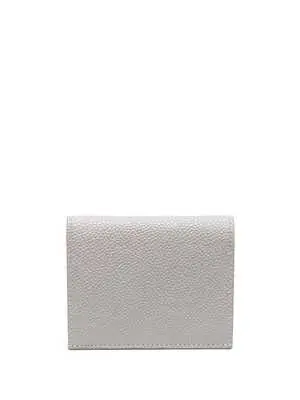 Thom Browne Pebbled Billfold Wallet - Grey