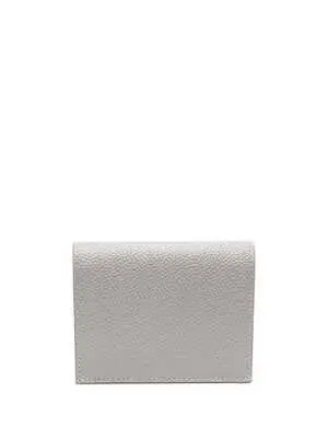 Thom Browne Pebble-grain Double Card Holder