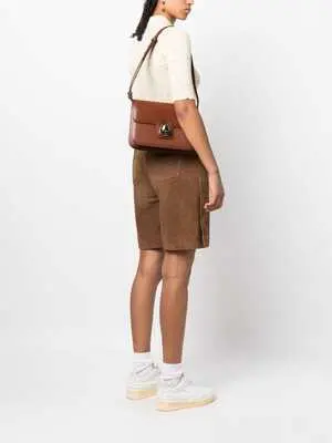 A.p.c. Astra Leather Shoulder Bag - Brown
