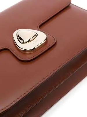 A.p.c. Astra Leather Shoulder Bag - Brown