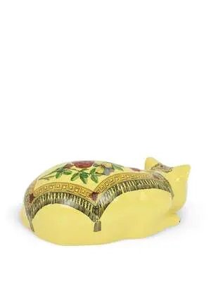 FORNASETTI Mantellato Cat-shaped Ceramic Decoration