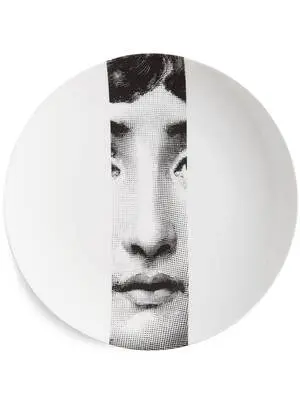 FORNASETTI Tema E Variazioni N.33 Wall Plate - White